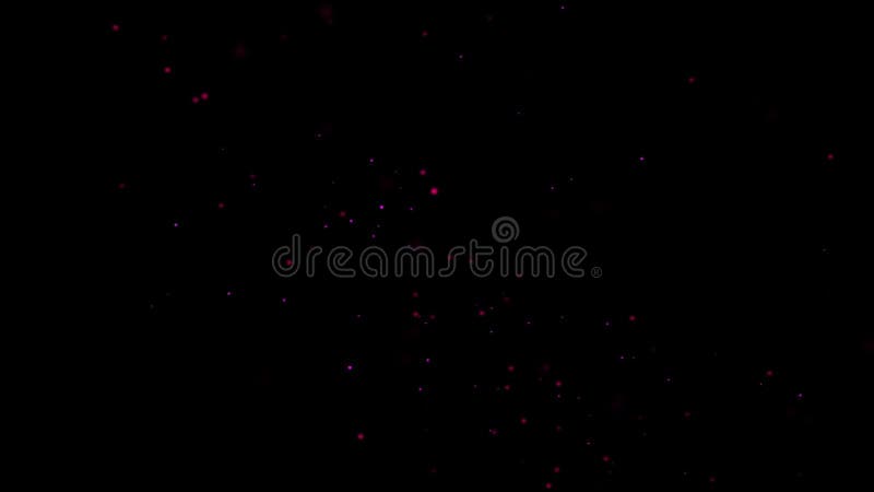 Abstract Floating Particles Loop Motion Background Stock Footage ...
