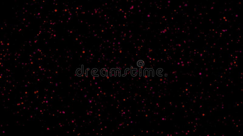Abstract Floating Particles Loop Motion Background Stock Video Video