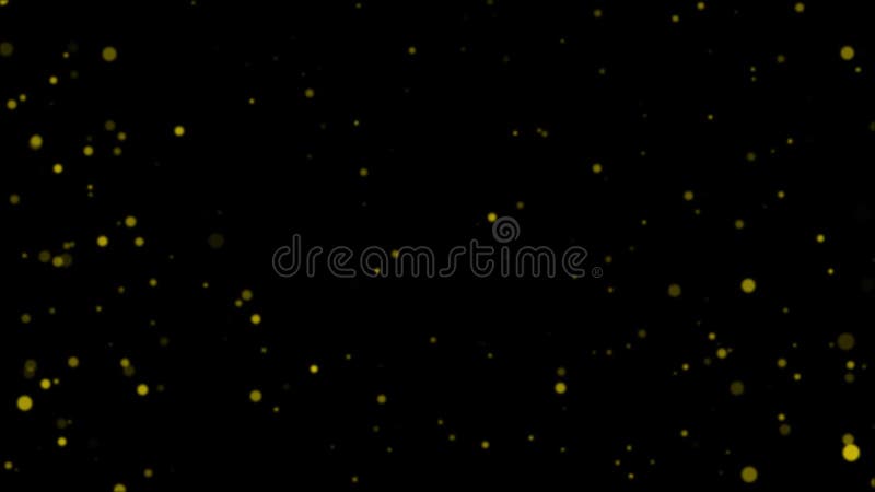 Abstract Floating Particles Loop Motion Background Stock Footage