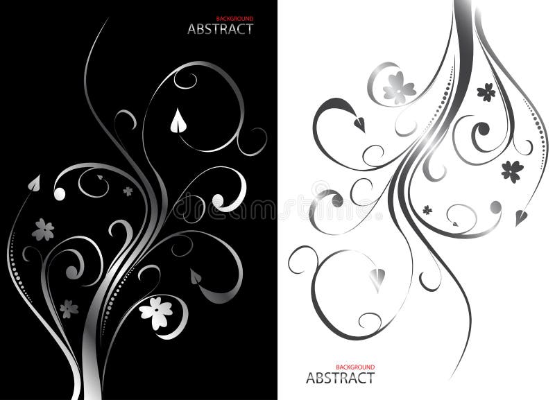 Floral corner stock vector. Illustration of design, vector - 14217260