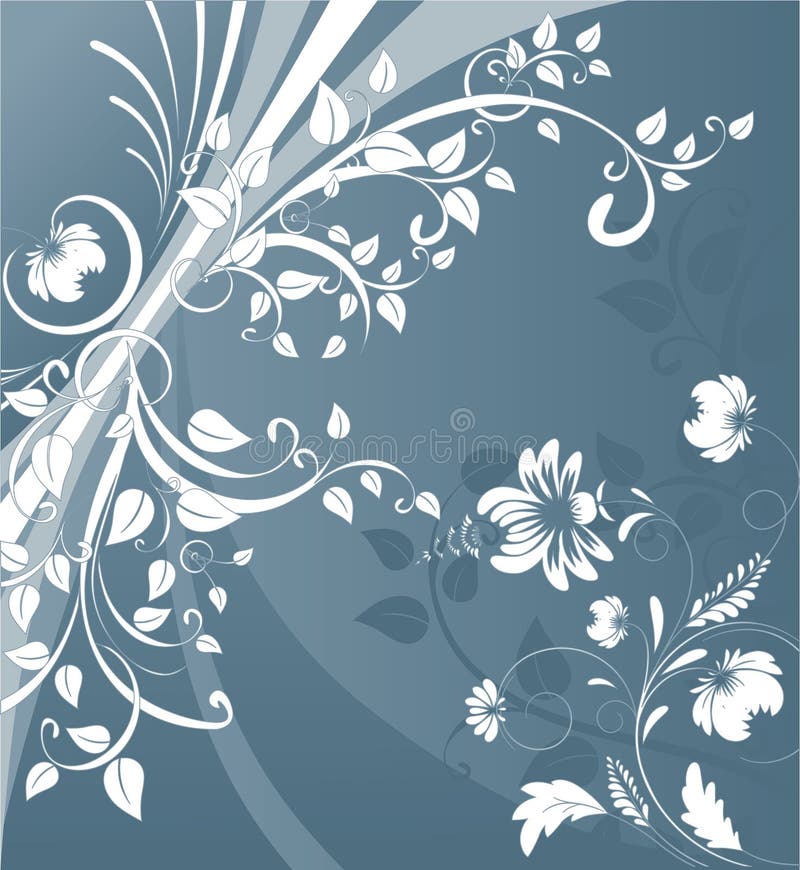 Abstract floral background stock vector. Illustration of creative - 4276497
