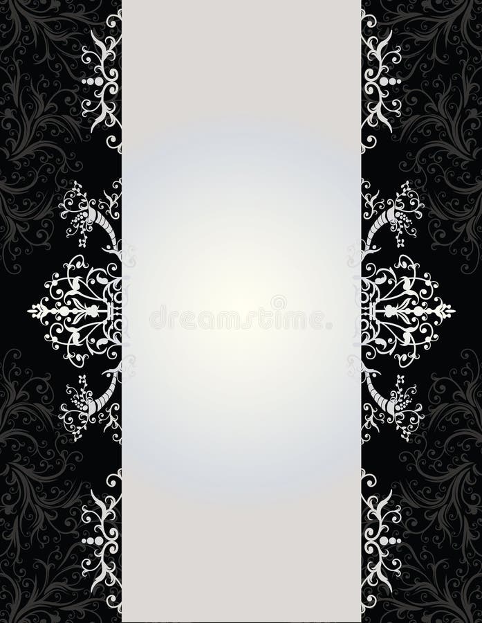 Abstract Floral Background with Place for Your Tex Stock Vector ...