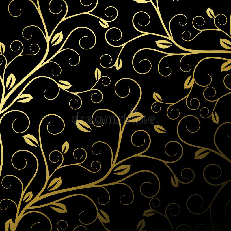 Abstract Floral Background with Place for Your Tex Stock Vector ...