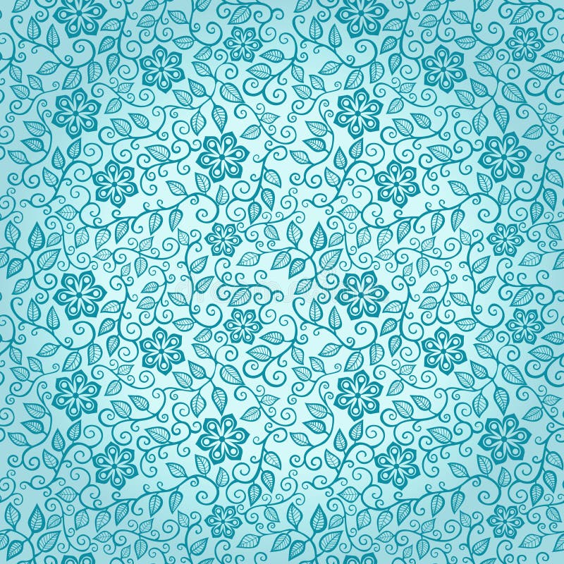 Abstract Floral Background, Summer Theme Seamless Pattern, Vector ...