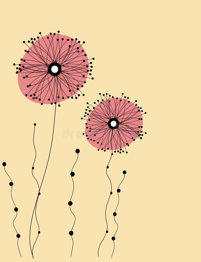 Abstract Floral Background.Vector Card Picture. Image: 15968989