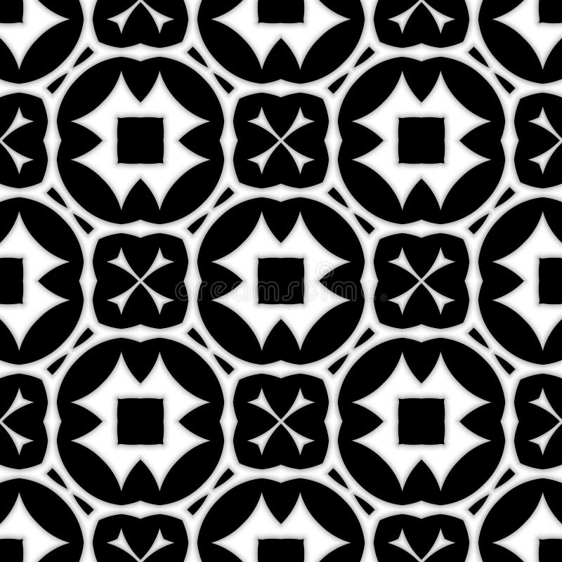 Abstract Floral 3d Seamless Pattern Stock Vector - Illustration of gray ... Abstract Floral 3d Seamless Pattern Stock Vector - Illustration of gray ...