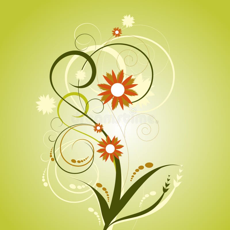 Single Floral Design Stock Illustrations – 54,406 Single Floral Design ...