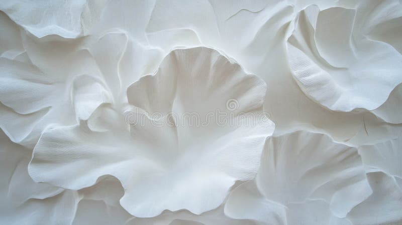 Abstract Floral Embossed Texture on Plaster Wall for Interior ...