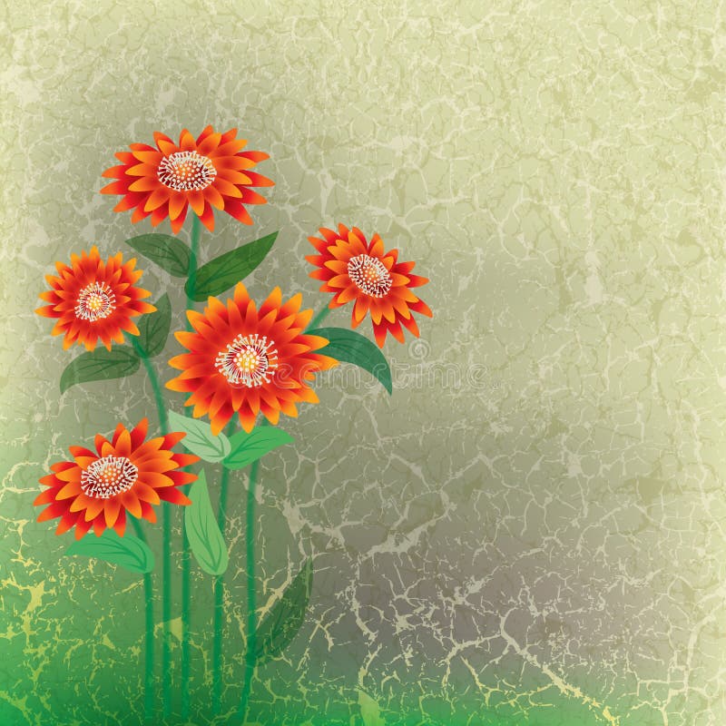 Abstract Floral Illustration Stock Vector - Illustration of style ...