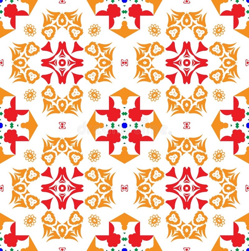 Abstract Floral Nice Pattern Type Textile Design 1 Stock Vector ...