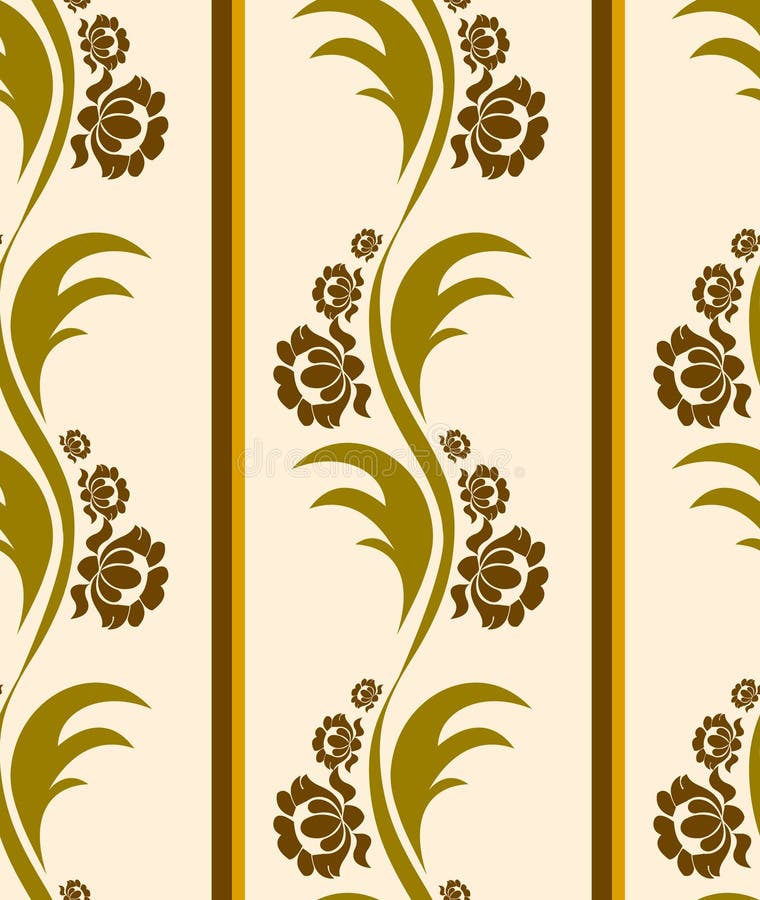 Abstract floral pattern stock vector. Illustration of drawing - 13548905