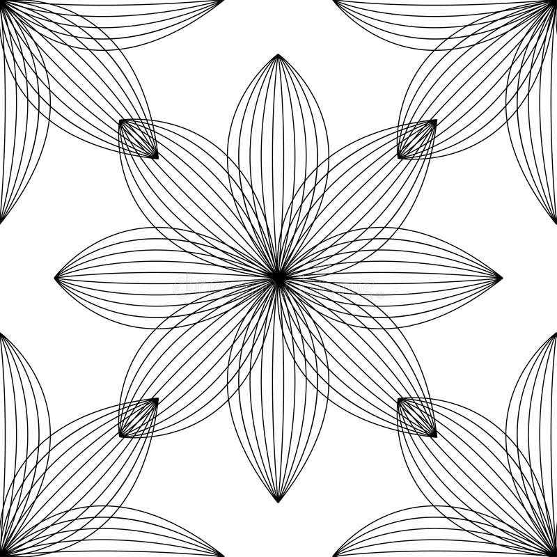 Abstract Floral Pattern. Design Card Stock Vector - Illustration of ...