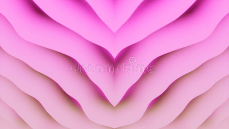 Abstract Floral Pattern with Layers of Petals. Design. Beautiful ...