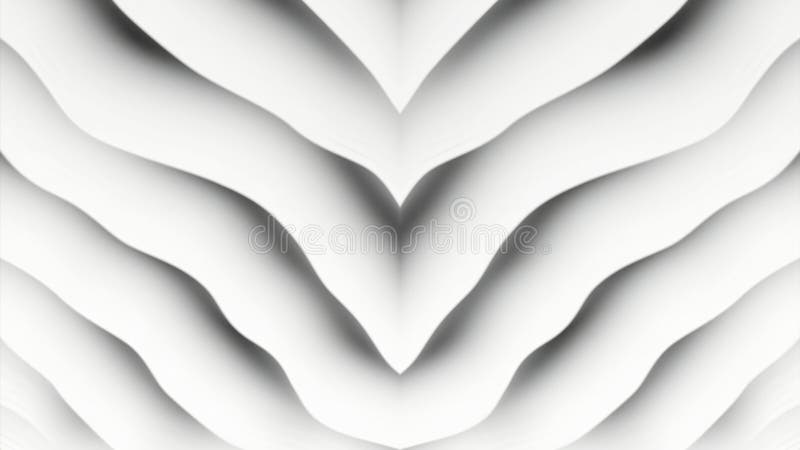 Abstract Floral Pattern with Layers of Petals. Design. Beautiful ...