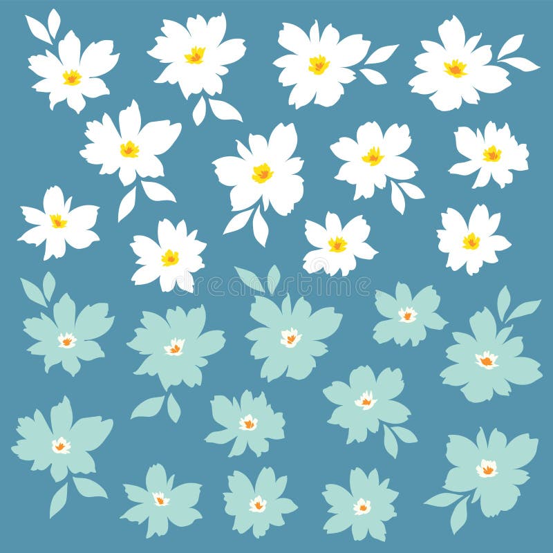 Abstract Floral Pattern Perfect for Textile Design, Stock Vector ...