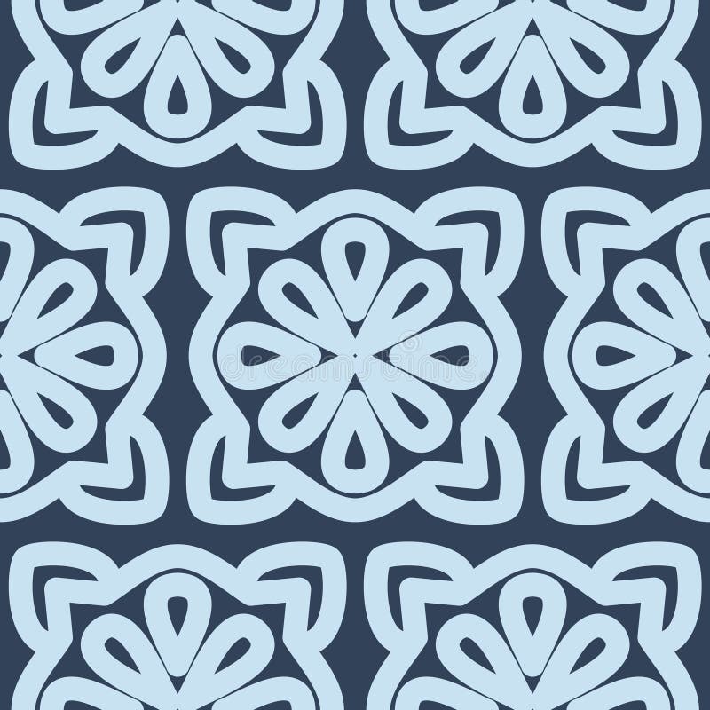 Abstract Floral Seamless Pattern for Textile and Decorative Design ...