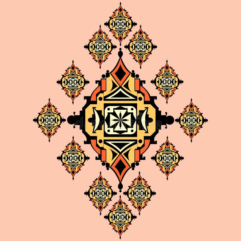 Abstract Floral Turkish Vector Pattern for Wallpaper , Background ...