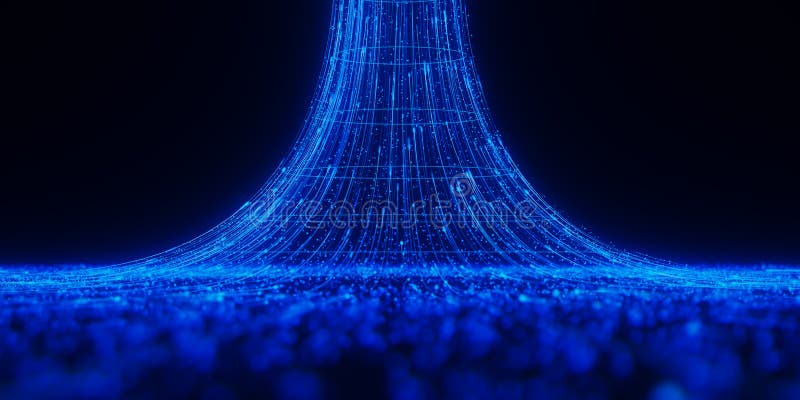 Abstract Flow of Data in Cyber Wormhole. Quantum Computing Information ...