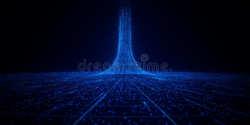Abstract Flow of Data in Cyber Wormhole. Quantum Computing Information ...