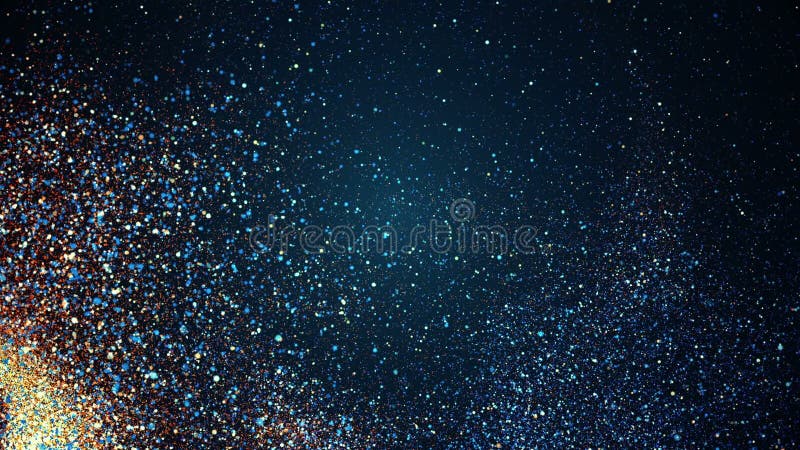 Abstract Flow Fast Particles Moving Blue Seamless Loop Stock Footage ...
