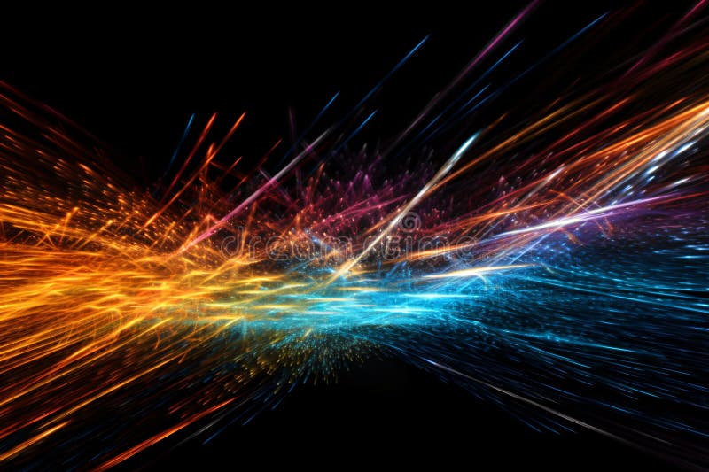 Abstract Flow of Light in Waves for Texture Elements As Background ...