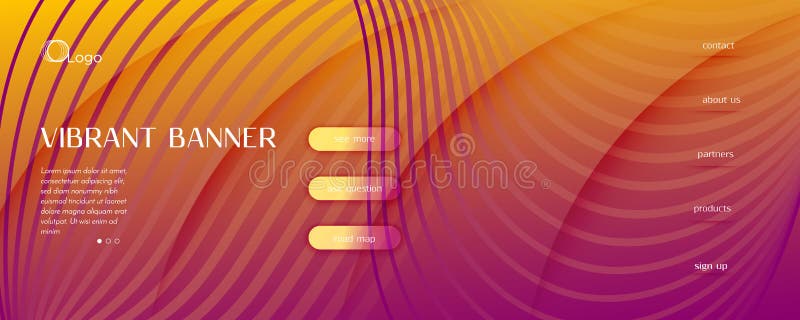 Abstract Flow Pattern. Business Geometric Stock Vector - Illustration ...