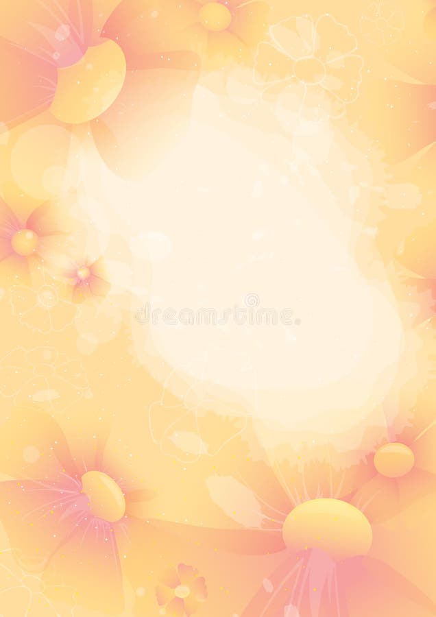 Abstract flower background stock vector. Illustration of bright - 28959513