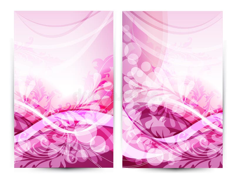 Flower Brochure Template. Background Design Vector Stock Vector ...