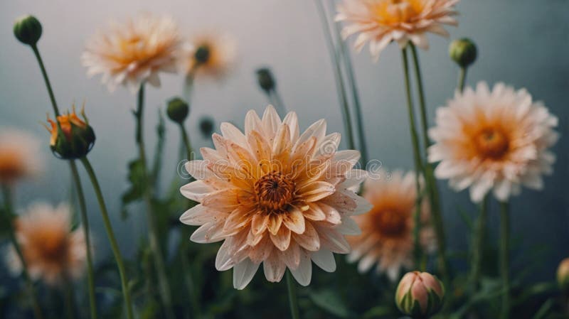 Abstract Fower Background stock illustration. Illustration of ...