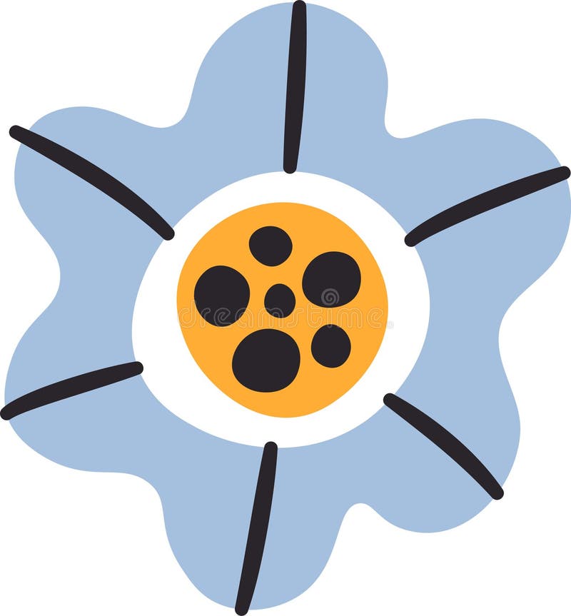 Abstract Flower Head stock vector. Illustration of nature - 318080936