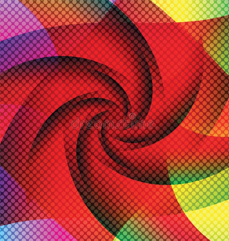 Abstract Flower Psychedelic Artwork Background Stock Vector ...