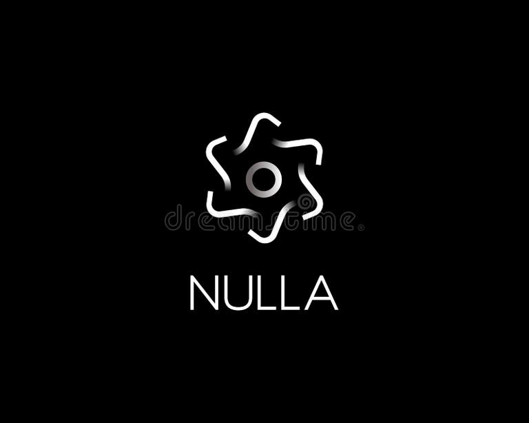 Abstract Flower from Rotation Shapes Logo. Creative Science Atom Tech ...