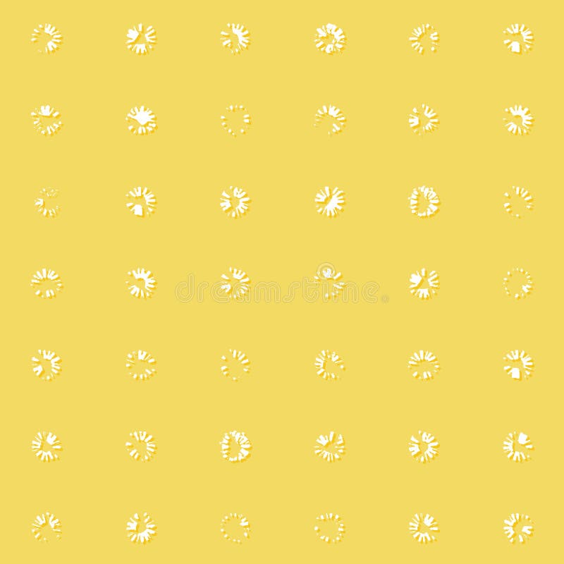 Flower Stamp Texture Pattern Wallpaper Stock Vector - Illustration of ...