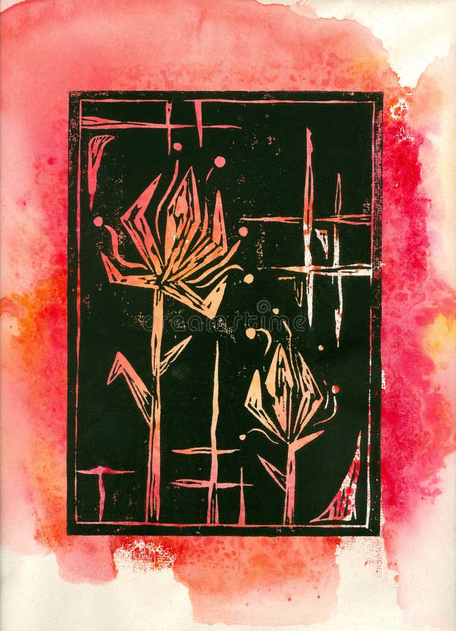 Abstract Flowers stock illustration. Illustration of abstract - 11020353