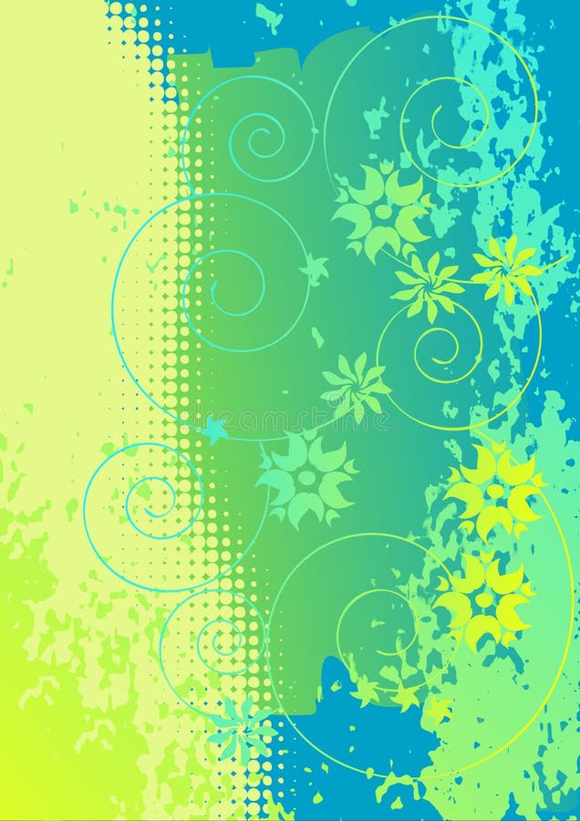 Abstract Flowers - 2d Vector Stock Vector - Illustration of graphic ...