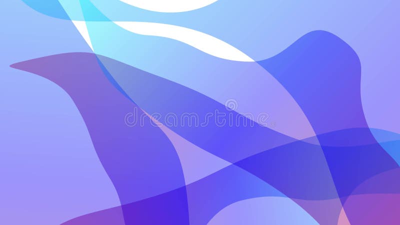 Abstract Flowing Blue and Purple Waves Background Stock Video - Video ...