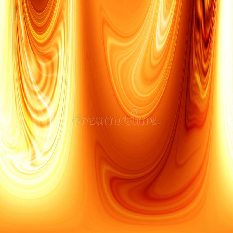 Abstract Flowing Fire Background Stock Illustration - Illustration of ...