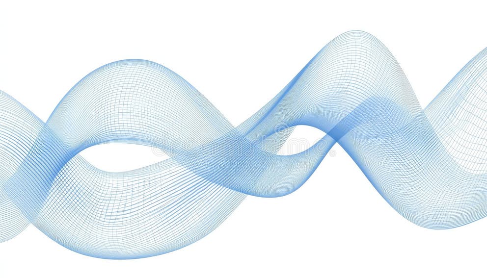 Abstract Flowing Grid, Interconnected Nodes Form a Dynamic Network in ...