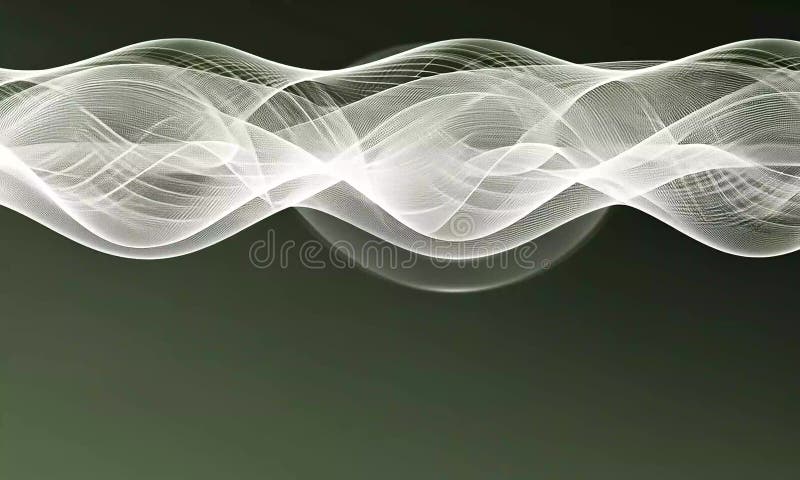 Abstract, Flowing, Light Waves Stock Video - Video of soft, wallpaper ...
