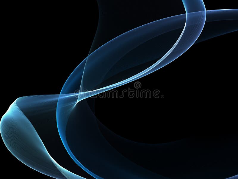 Abstract Flowing Lines Background Stock Illustration - Illustration of ...