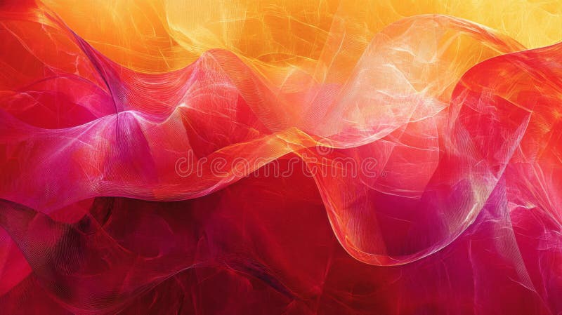 Abstract Flowing Red Orange Yellow Gradient Background Stock ...