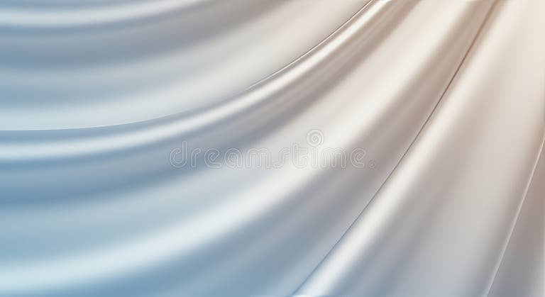 Abstract Flowing Silk Fabric Background with Soft Light and Shadow ...