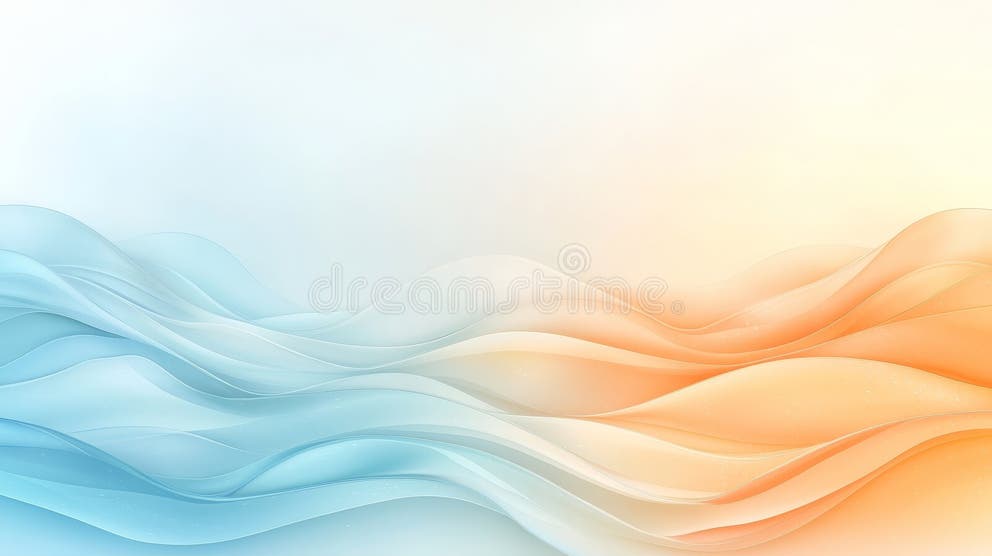 Abstract Flowing Waves Background, Modern and Elegant Design for ...