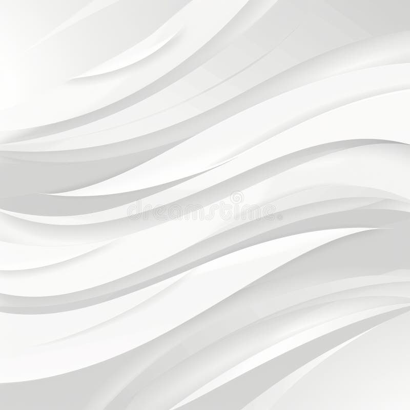 Abstract Flowing White and Gray, Smooth Background with Ripple Wave ...