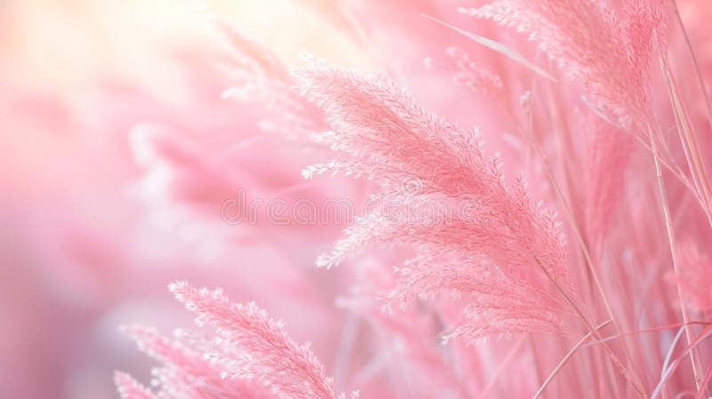 Abstract Fluffy Background in Pantone Peach Fuzz Color AI Generated ...
