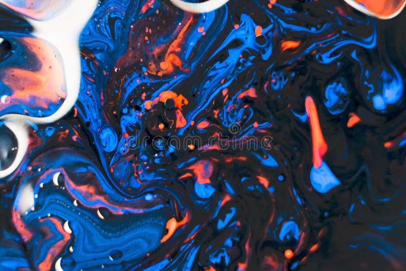 Abstract Fluid Art for Backgrounds Stock Photo - Image of colorful ...