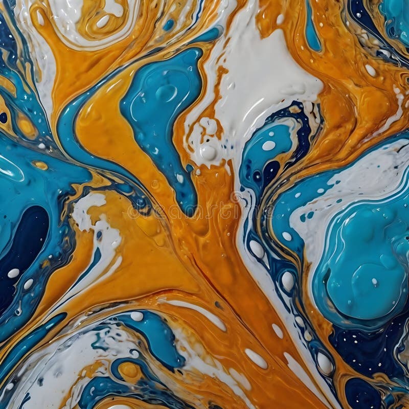 Abstract Fluid Art Texture Backdrop with Liquid Stock Image - Image of ...