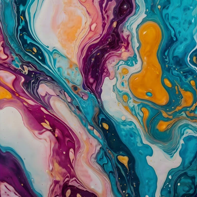 Abstract Fluid Art Texture Backdrop with Liquid Stock Photo - Image of ...