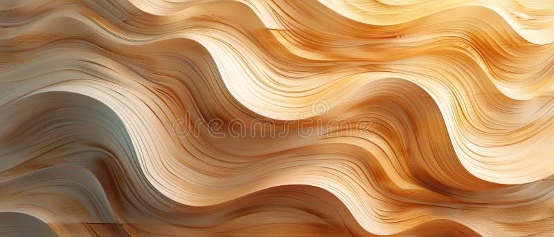 Abstract Fluid Art with Wave-like Patterns in Warm Tones. Perfect for ...