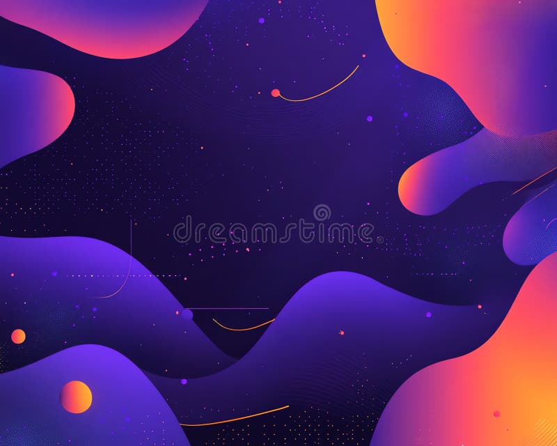 Abstract Fluid Background Illustration Stock Image - Image of digital ...
